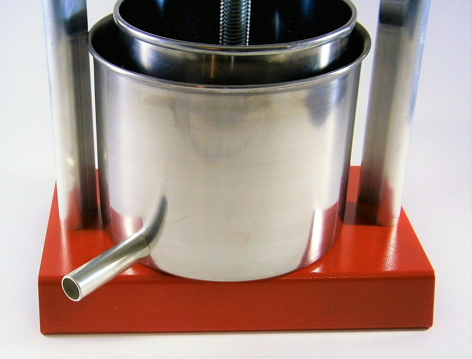 Stainless Steel Cheese Press 2L - Fruit Press, Wine Press, Grape Press ...