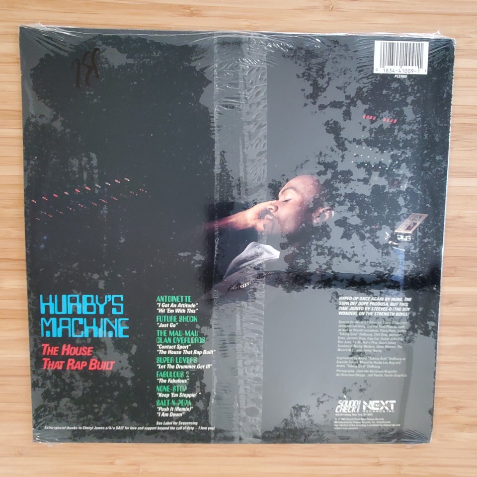 HURBY'S MACHINE - The House That Rap Built / '80s Hip Hop Hype Sticker ...