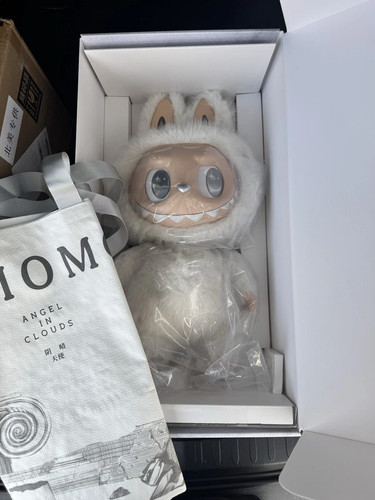Pop Mart The Monsters Labubu Zimomo Angel in Clouds Figure Authentic ...