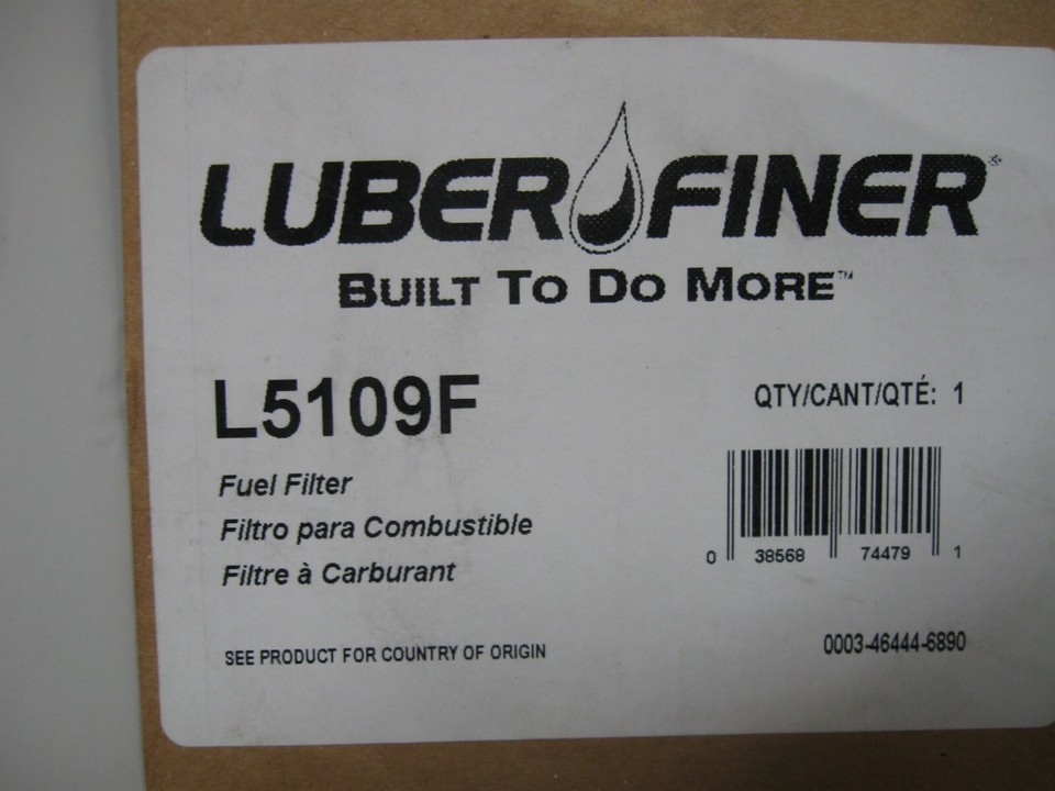 Luber-Finer L5109F Fuel Filter Replaces BALDWIN PF9929 FLEETGUARD ...