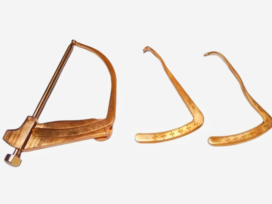 ACL PCL Drill Guide Knee Arthroscopy Surgical Instruments Gold 4 PCS ...