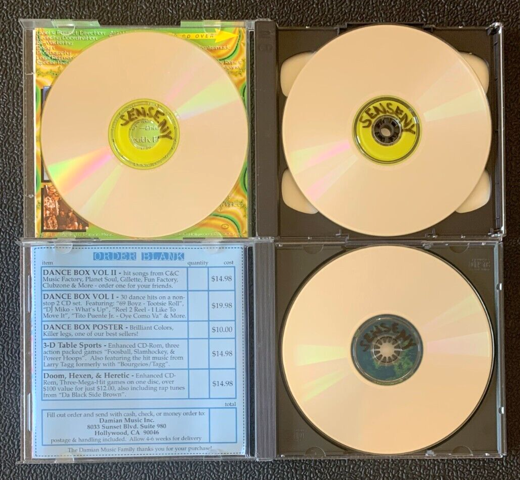 THE DANCE BOX - Volume 1 & II - 1996 Damian Music DMN-5003, DMN-5007 ...