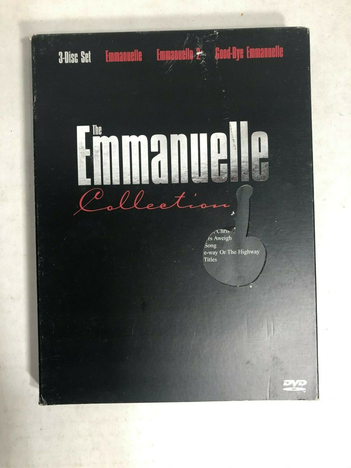 The Emmanuelle Collection (DVD, 3-Disc Set, 2003) Sylvia Kristel, Good ...