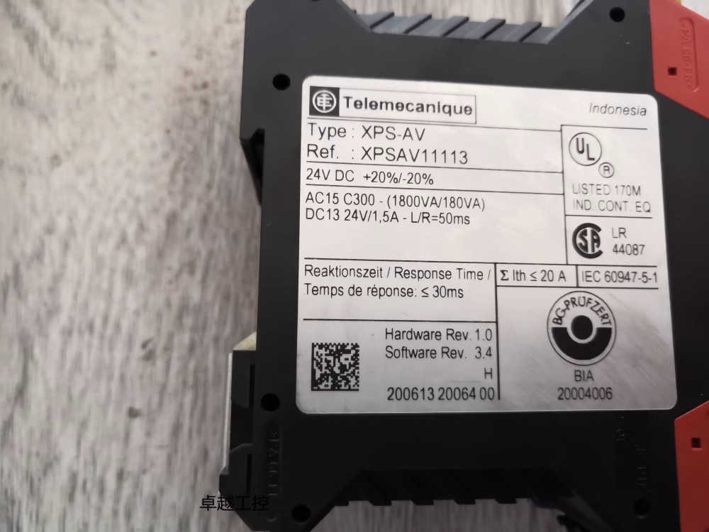 1pcs Used XPSAV11113 24VDC safety relay XPS-AV | eBay