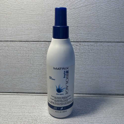 MATRIX BIOLAGE THERMAL ACTIVE SETTING SPRAY 8.5 OZ Blue Agave | eBay