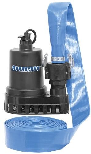 1/2 HP 3300 GPH Slim Submersible Utility Pump Kit Pool Spa Water Drain ...