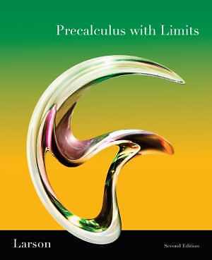 Precalculus W/ Limits Pre-AP National Se - Hardcover, by Ron Larson ...