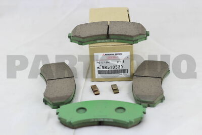 MR510539 Genuine Mitsubishi PAD SET,FR BRAKE | eBay