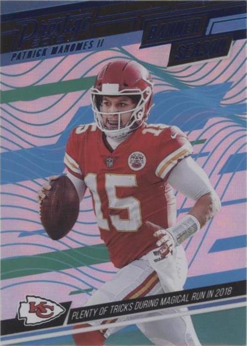 2019 Panini Prestige - Banner Season Patrick Mahomes II #BS-PM Xtra ...