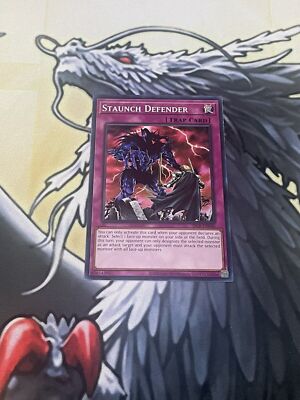 Yugioh Staunch Defender Common DCR | eBay