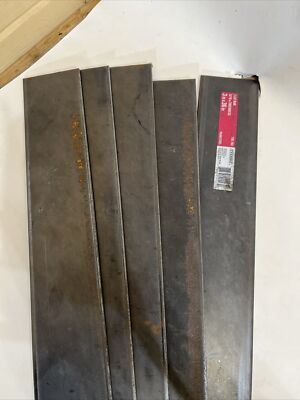 5 Pack EVERBILT Plain Steel Flat Bar 3” X 36” 3/16” THICKNESS FREE ...