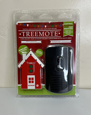 Treemote Outdoor Wireless Remote Switch for Christmas Lights & Other ...