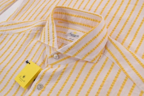 GIANNETTO mens dress shirt size Medium handmade in Italy | eBay