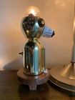 Vintage Puppy Dog Light Lamp Mid Century Modern Brass Wood Metal Deco ...