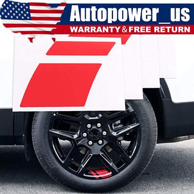 Wheel Stripes Hash Marks V2 Fits Chevy Truck Redline Rim Stickers Decal ...