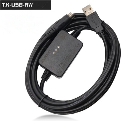 The programming cable TX-USB-AW is applicable to HCFA LX1N/LS/HCA8/A1/2 ...