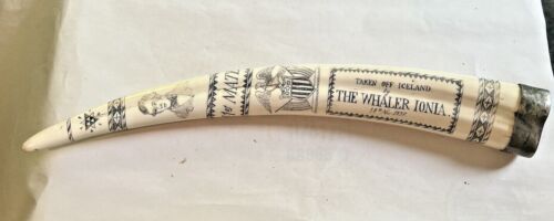 Antique Maritime Scrimshaw Replicas for sale | eBay
