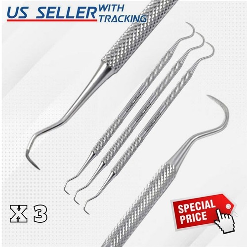 3× Dental Anterior Sickle Towner U15/33 Jacquette Scaler Premium ...