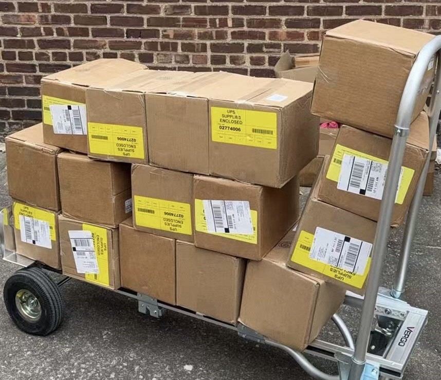 6000 Fanfold Direct Thermal Shipping Labels UPS 4x6 [SHIPS SAME DAY] | eBay
