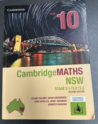 Cambridge Maths Stage 5 NSW Year 10 5.1/5.2/5.3 by Jennifer Goodman 2nd ...
