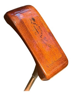 Puka Putter Hawaii Bob Moulds Mid-Mallet Dark Bamboo Putter (#234) 34.5 ...