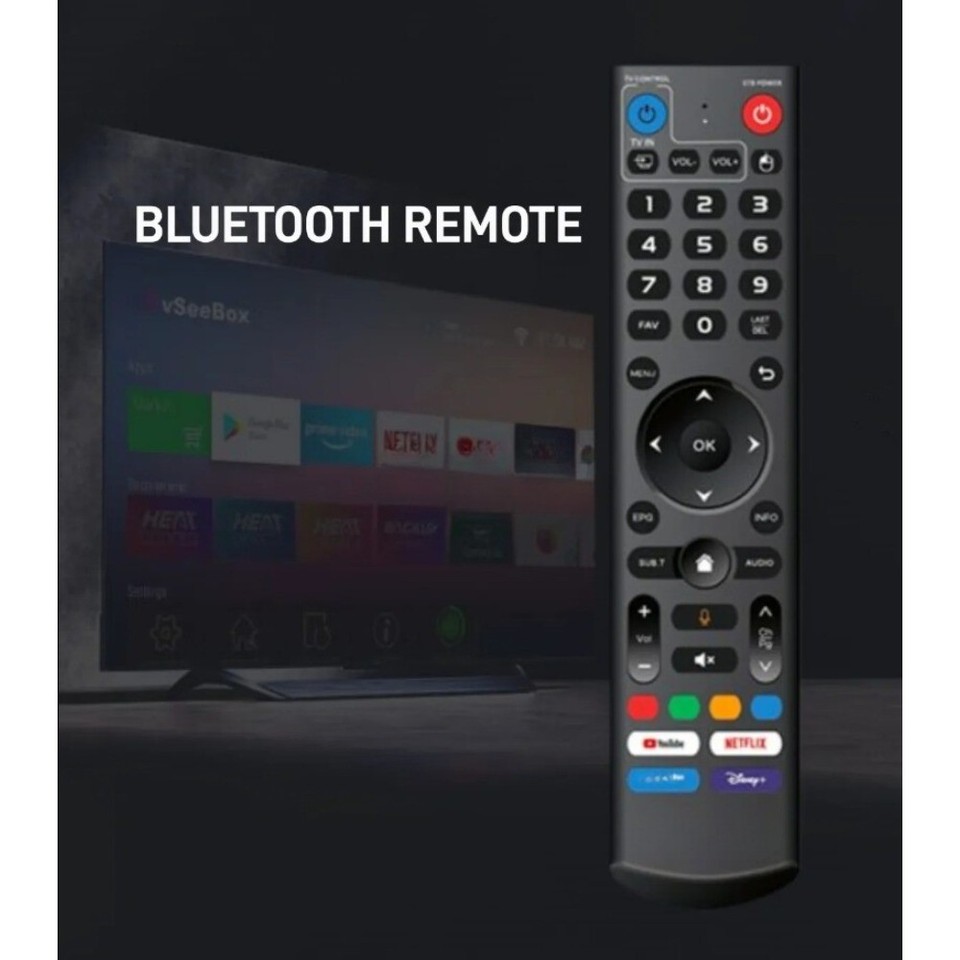 New For vSeeBox V3 Pro Android TV Stream Box Voice Remote Control V1 V2 ...
