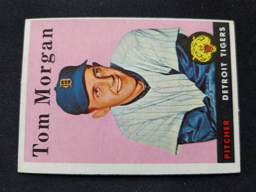 1958 Topps Baseball Card # 365 Tom Morgan - Detroit Tigers (VG/EX) | eBay