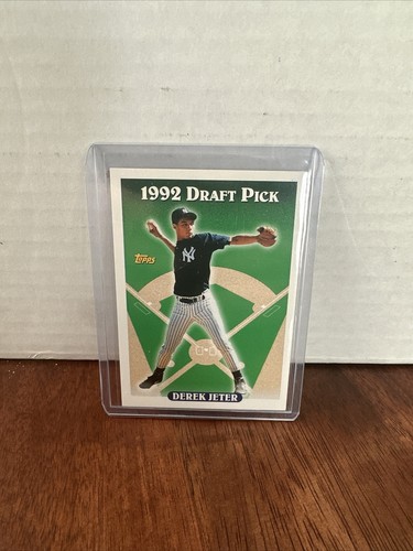 1992 TOPPS DEREK JETER ROOKIE CARD RC #98 1992 DRAFT PICK YANKEES MVP ...
