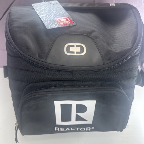 OGIO COOLER NEW~LUNCH BAG~6-12 CAN CAPACITY~INSULATED~BLACK WITH ...