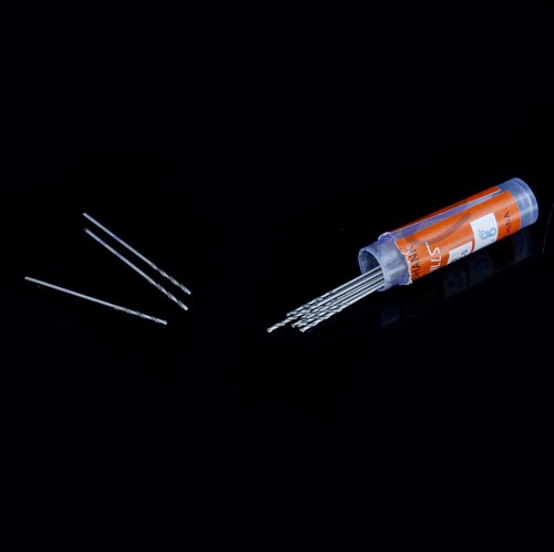 Multifunction 10 Pcs Tiny Micro HSS 0.8mm Straight Shank Twist Drilling ...