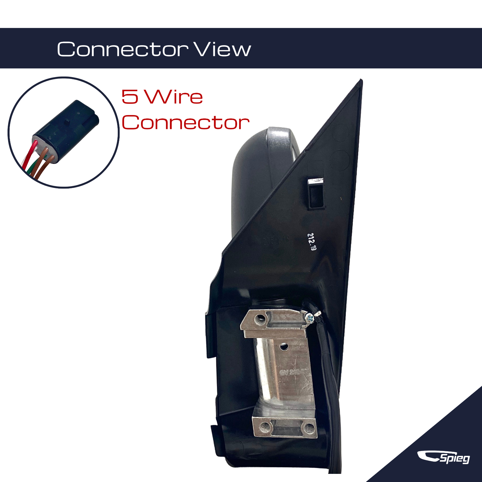 2000-2006 Dodge Mercedes Sprinter Power Heated Passenger Side Mirror RH ...