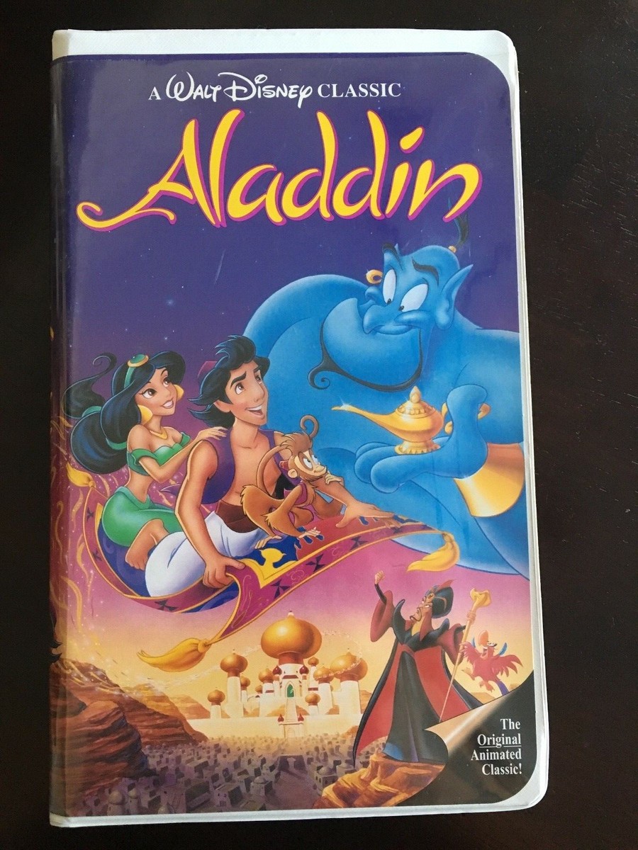 Aladdin Vhs VHS) Walt Disney Classics Aladdin , Hobbies & Toys,
