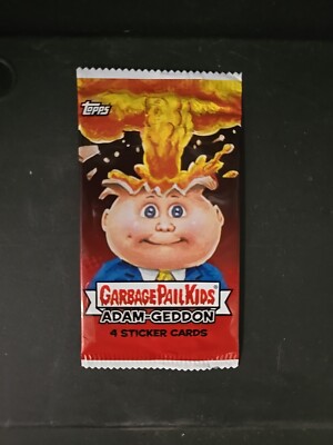 2017 Topps GPK Garbage Pail Kids ADAM-GEDDON Sticker Cards / 4 per Pack ...