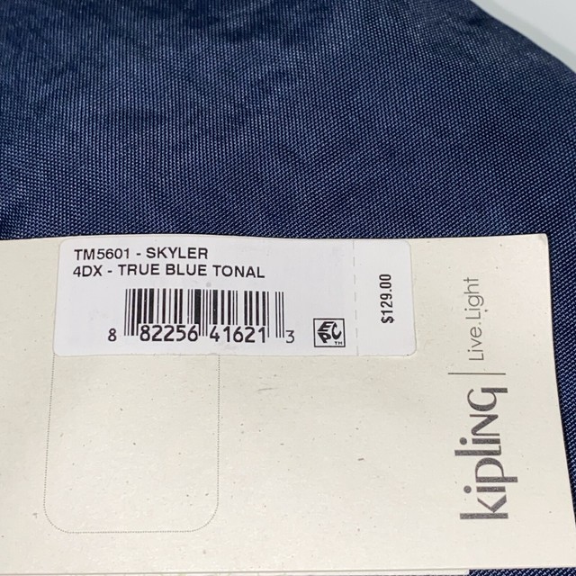 Kipling Skyler Tote Bag 4DX - TRUE BLUE TONAL for sale online | eBay