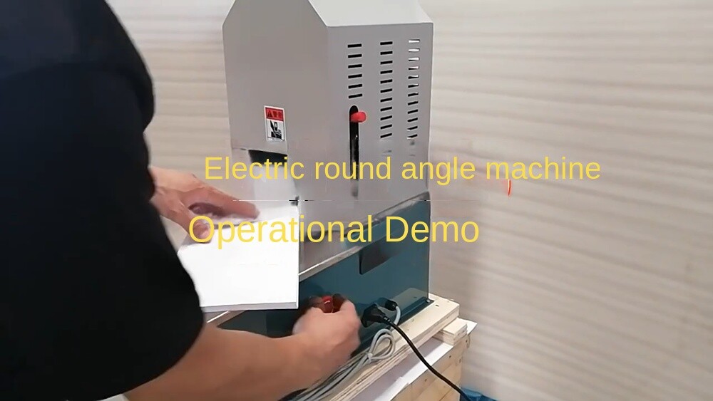 220V Electric Round Corner Cutter Corner Rounding Machine for Name Card ...