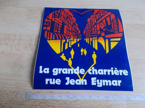 Sticker the Big Charrière Street Jean Eymard Gap | eBay