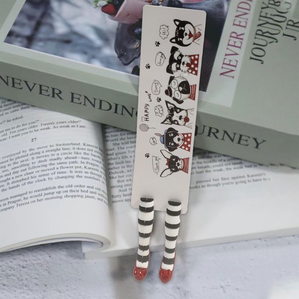 The Wicked Witch 3D Soft Bookmark, 3D Creative High Heels Bookmark OY ...