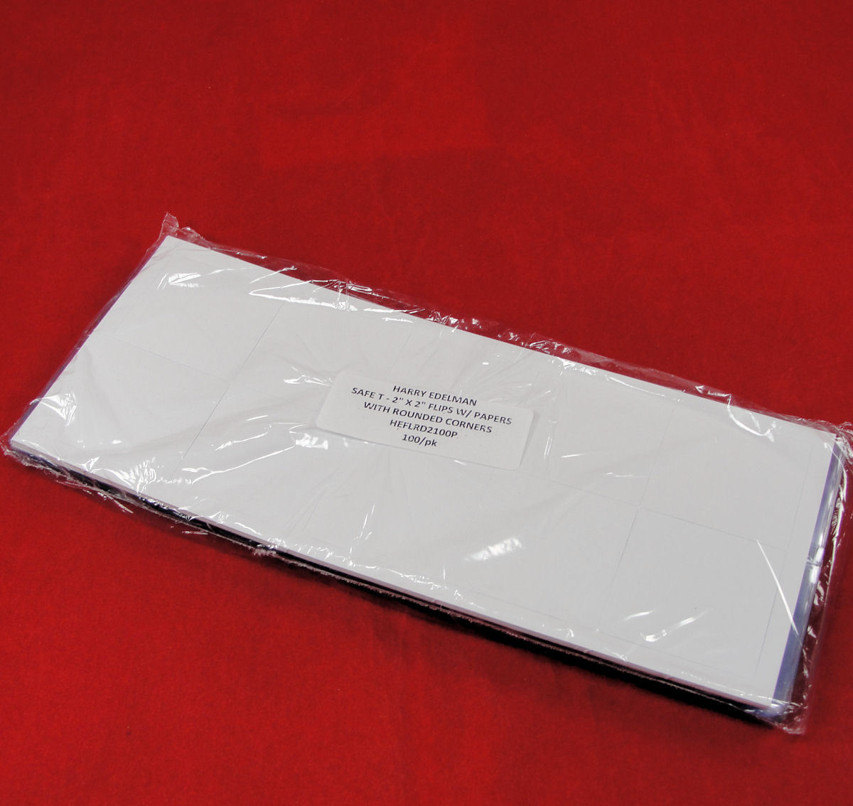 (1000) 2" x 2" Safe T Non Plasticized Double Pocket Coin Flips w ...