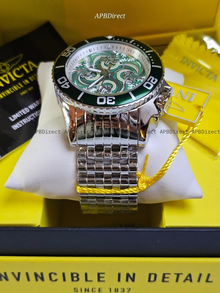 Invicta - Full LUME Dial - Pro Diver - ANATOMIC - Automatic - Swirls ...