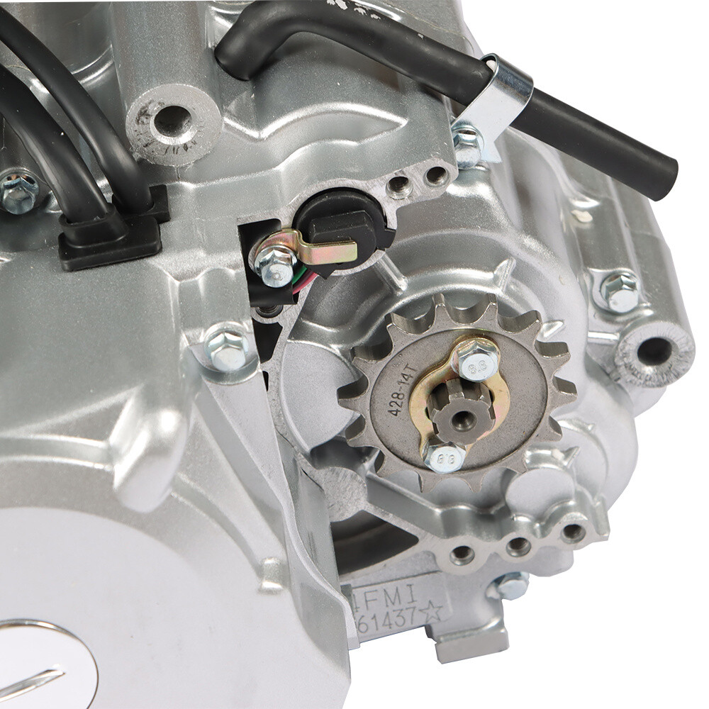 125cc 4 Stroke ATV Engine Motor 3-Speed Semi Auto w/Reverse For ATV ...