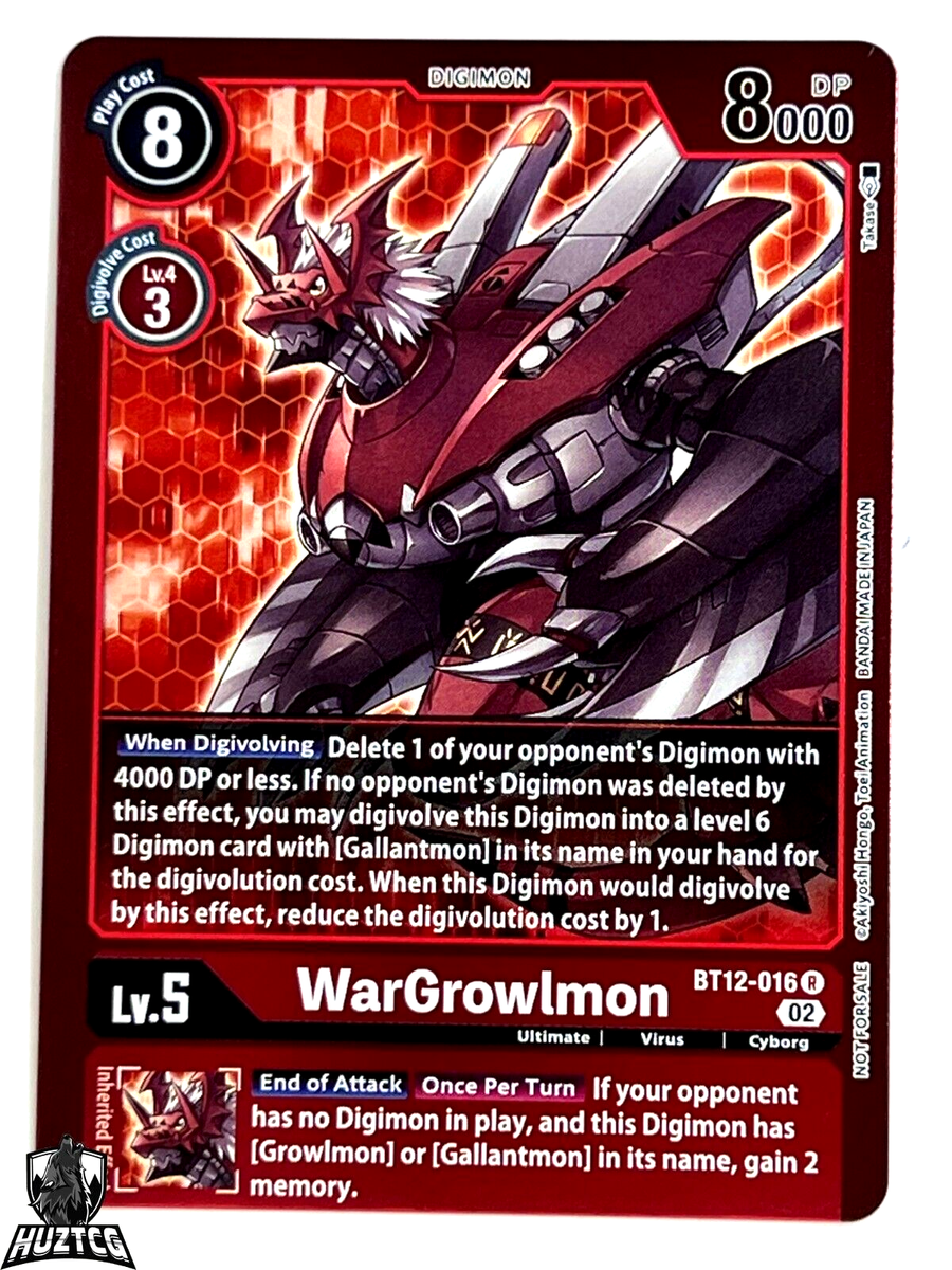 Wargrowlmon Growlmon