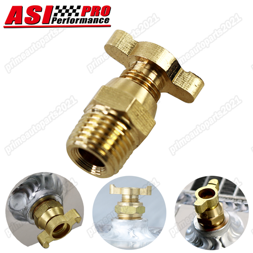 Aluminium Radiator Thread NPT 1/4-18 Petcock Drain Plug 1/4" Bsp OEM ...