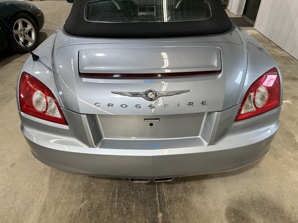 04-08 CHRYSLER CROSSFIRE REAR BUMPER COVER SAPPHIRE SILVER BLUE ...