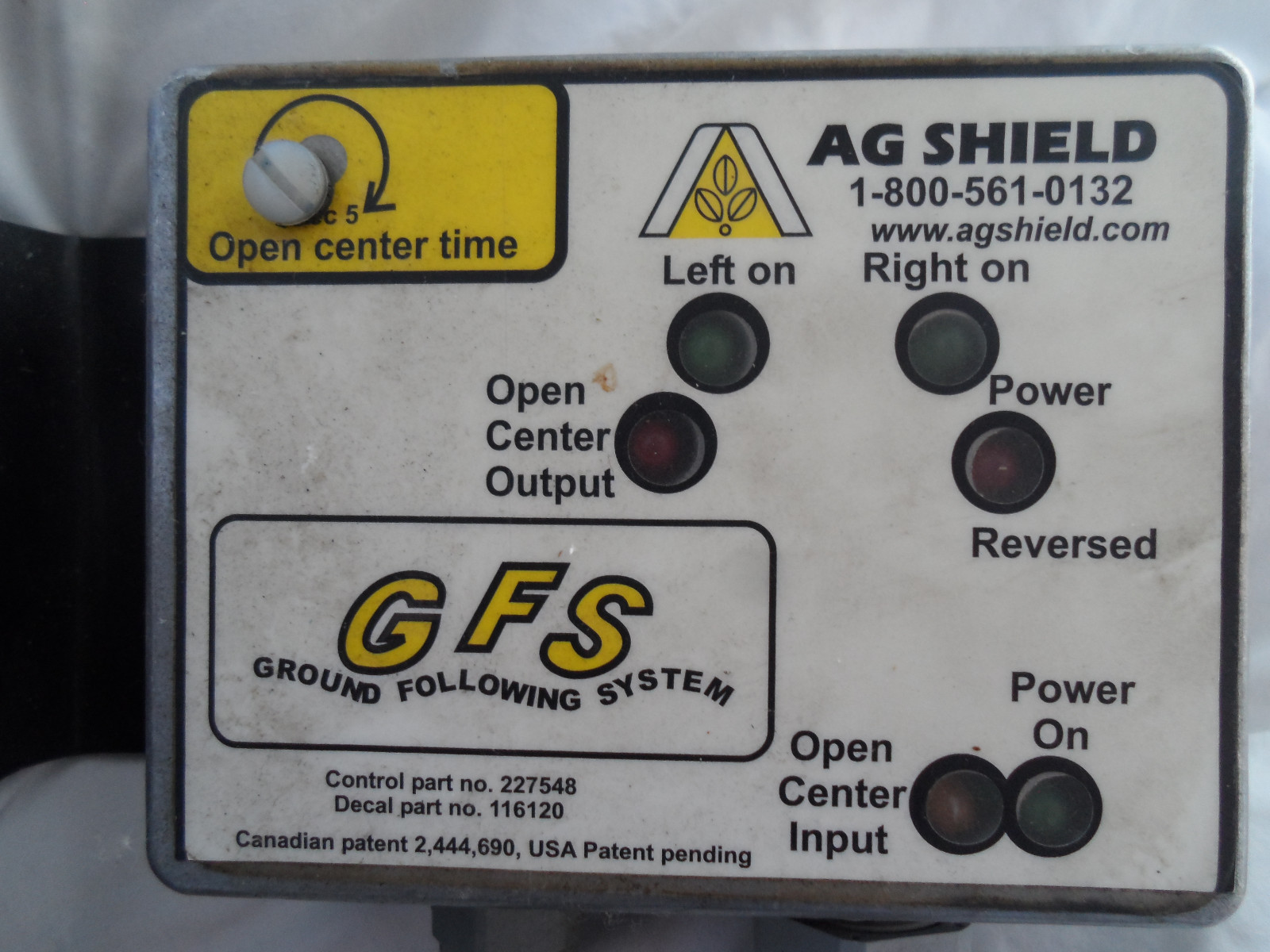 Ag Shield Manufacturing GFS Ground Following System Hydraulic Weed ...
