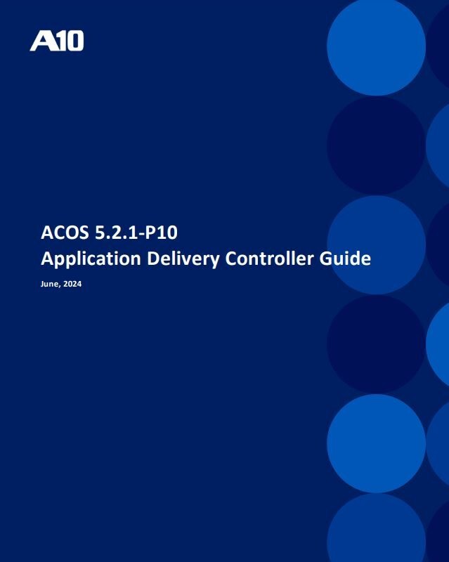 A10 Networks THUNDER 4430 ADC v 5.2 TH4430-010 w/ SLB,GSLB, WAF, CGNAT ...