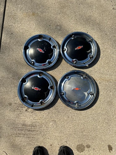 1967 1968 CHEVROLET C10 Wheel Covers Hubcaps OEM 67 68 4 Pack | eBay