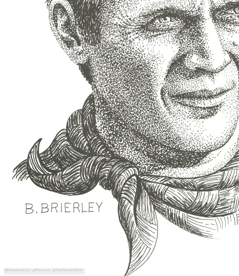 Terrific Pencil Sketch STEVE McQUEEN by Barry Brierly LIMITED QUANTITY ...