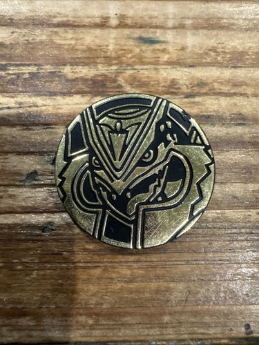 Pokemon Mega Rayquaza Black & Gold TCG Coin - Great Condition | eBay