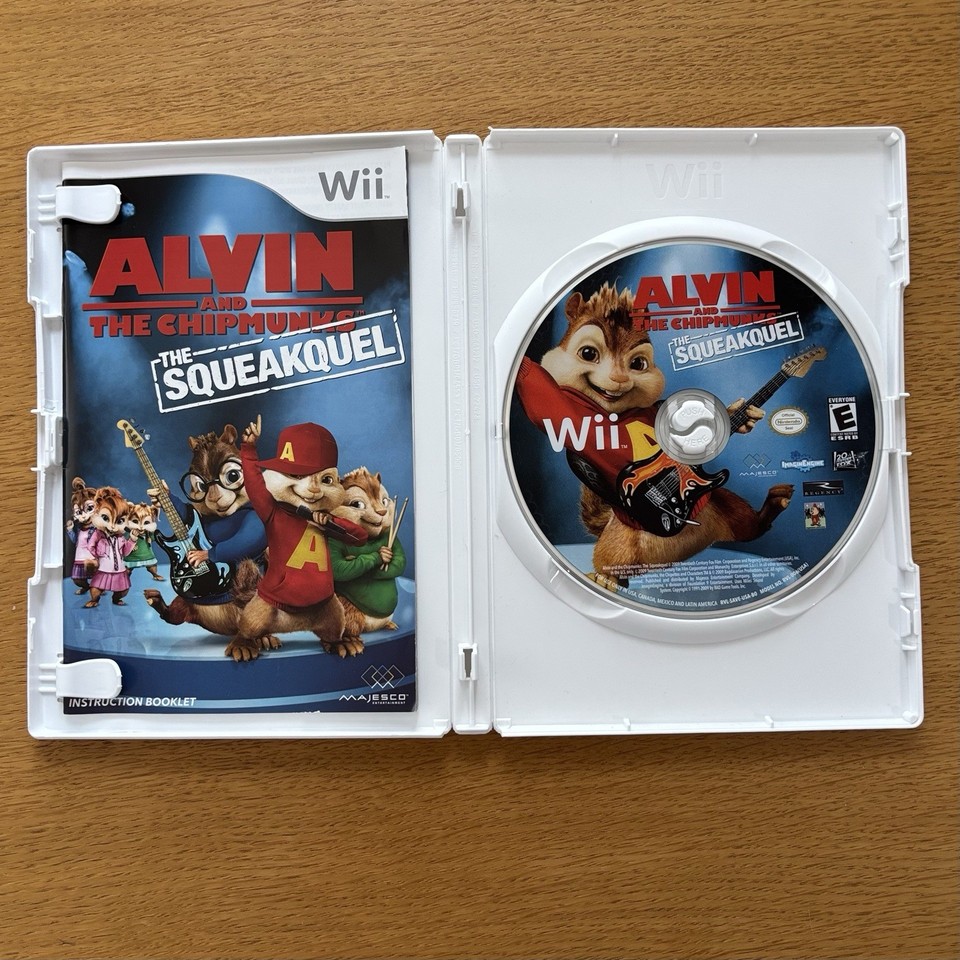Alvin and the Chipmunks: The Squeakquel Nintendo Wii 96427016366| eBay