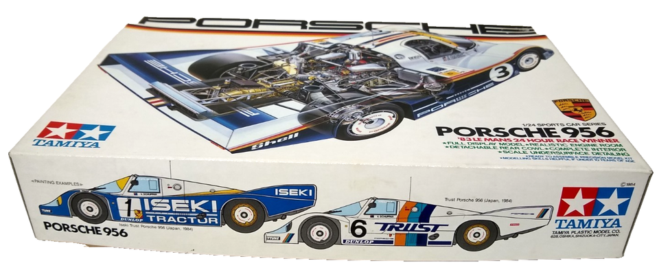 Tamiya 1983 Porsche 956 Le Mans 24 Hour Race Winner 1/24 Model 2447 ...